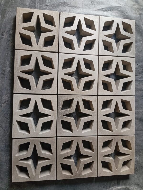 300mmmx300mmx70mm 3D Aero diamond vent blocks - Vent Blocks Kenya