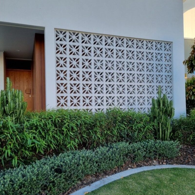 3D Flower Vent Block – 300mm x 300mm x 70mm - Vent Blocks Kenya
